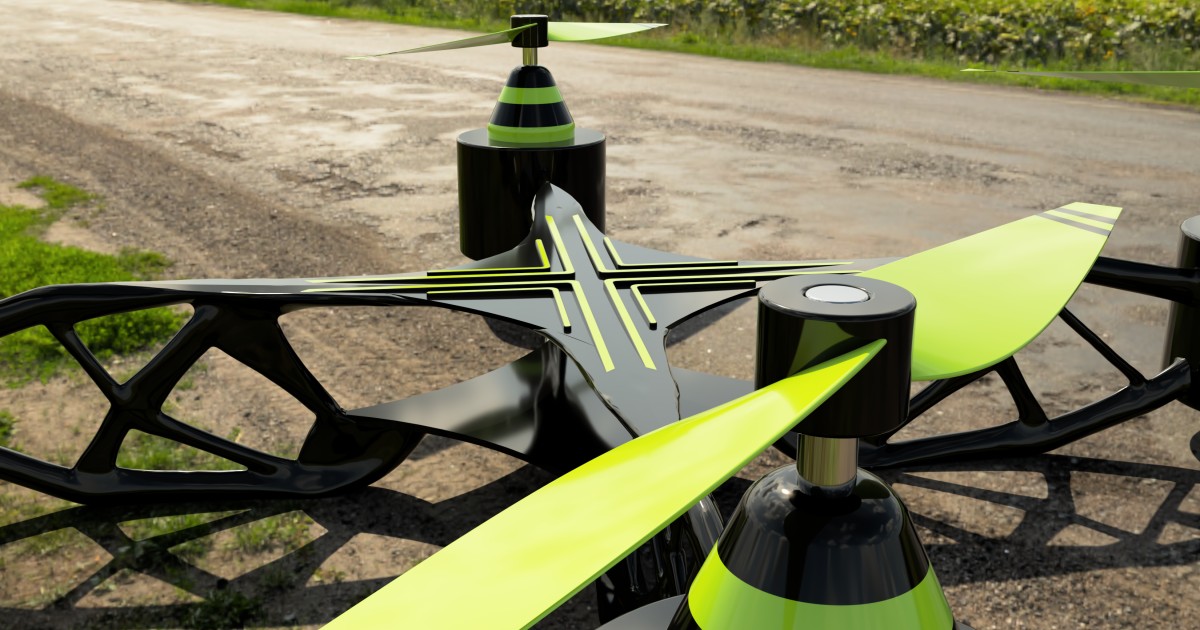 Drone Chassis Design Fusion 360 Generative Design | Autodesk Community ...