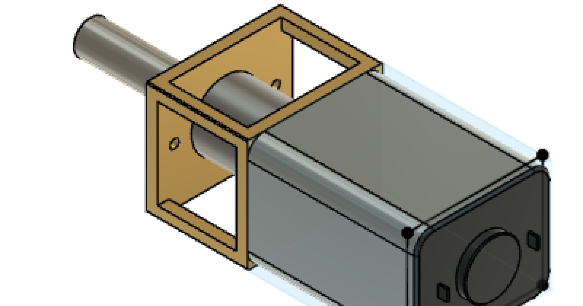6V DC Motor - N20 | Autodesk Community Gallery