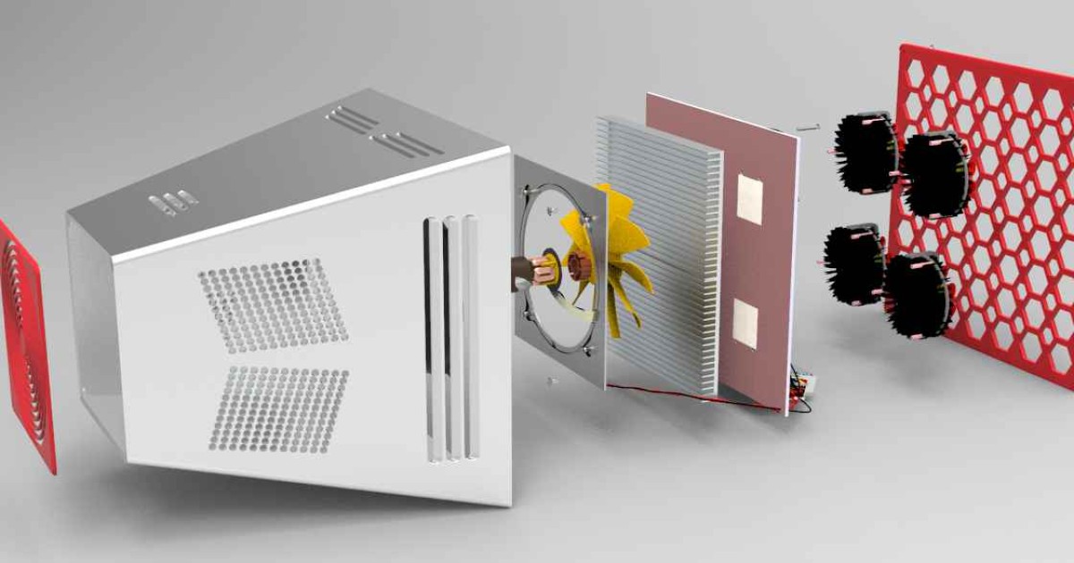 Portable Air Cooler | Autodesk Community Gallery