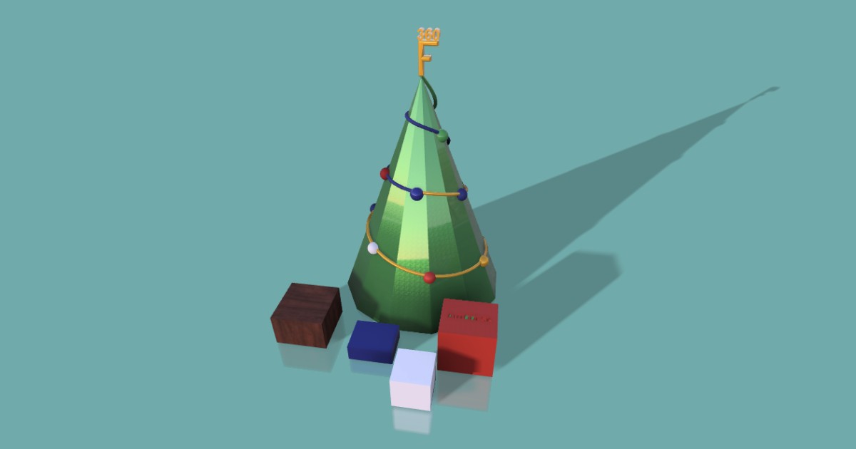 Christmas tree | Autodesk Community Gallery