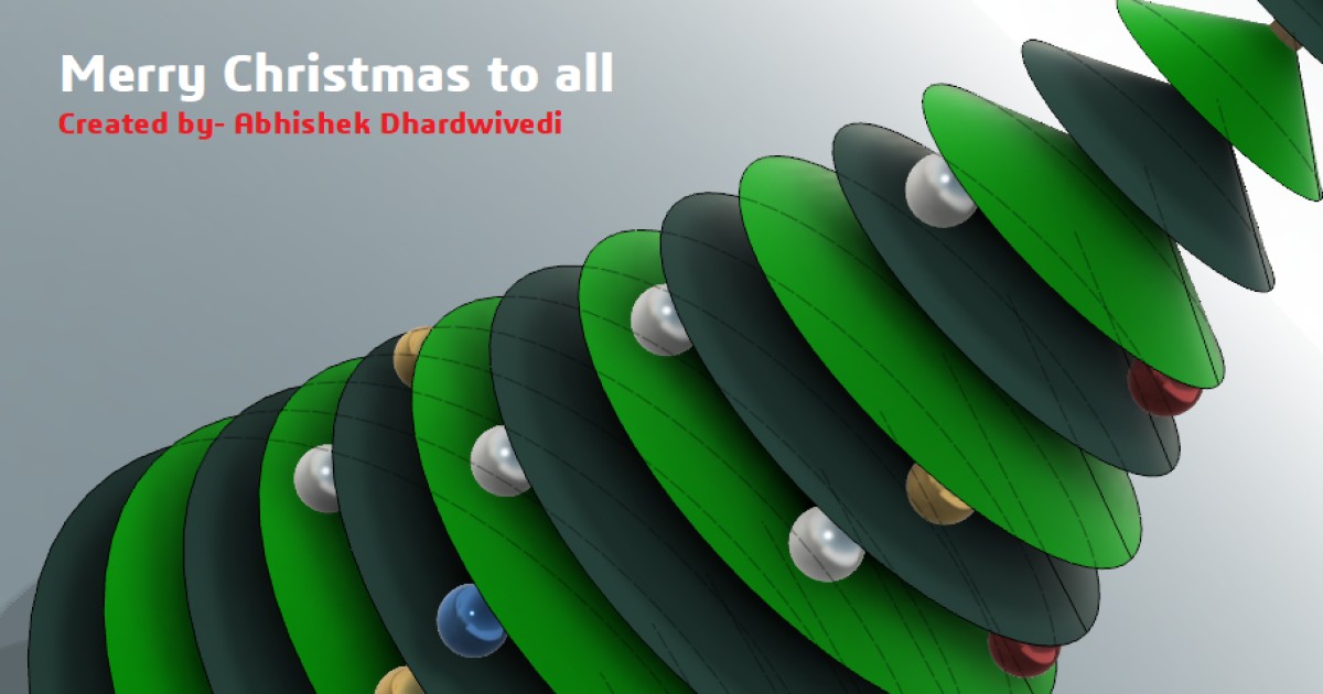 Christmas Tree | Autodesk Community Gallery