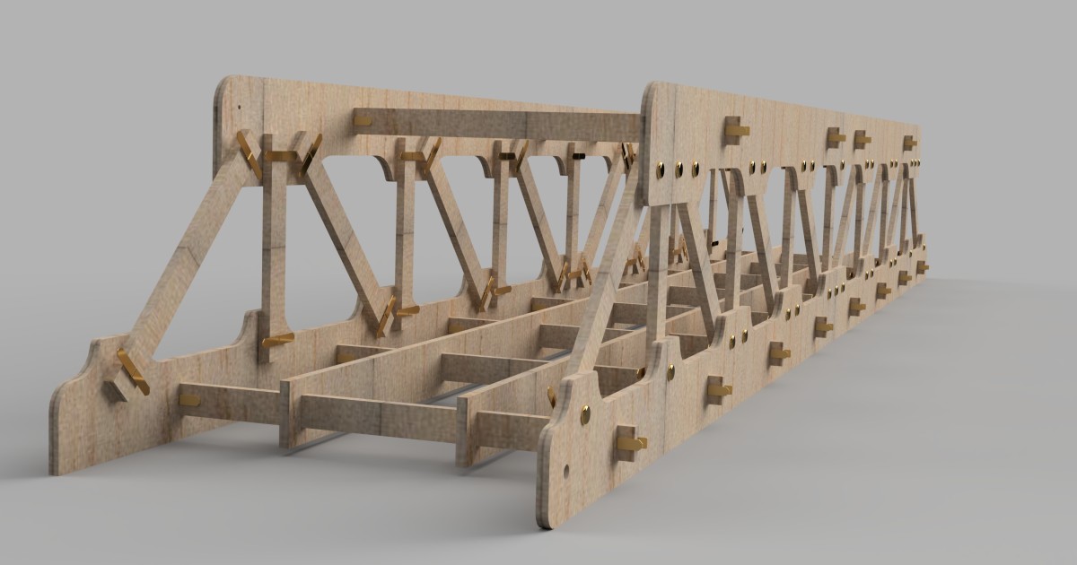 Balsa Wood Drawbridge | Autodesk Community Gallery