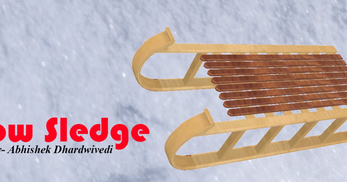 Snow Sledge | Autodesk Community Gallery