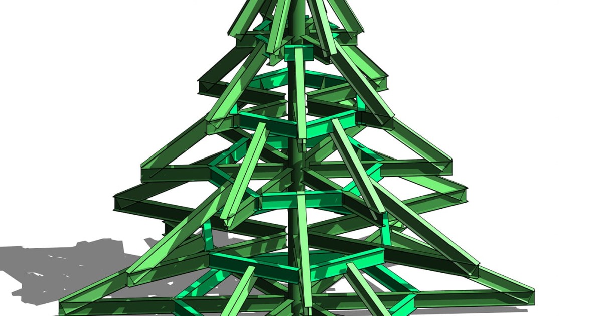 Christmas Tree of a Structural Engineer | Autodesk Community Gallery