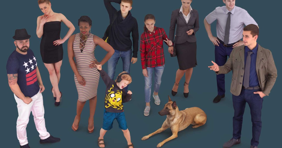 Free 3d models - 3d people, animals, anatomy | Autodesk Community Gallery