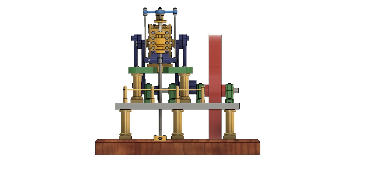 Simpson Steam Engine | Autodesk Community Gallery