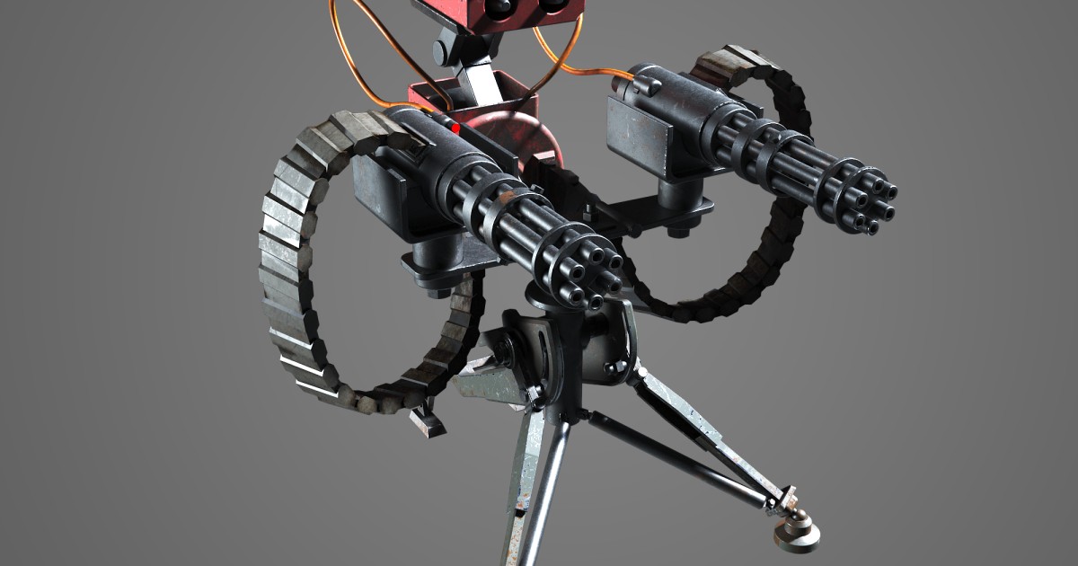 Sentry Gun Lvl 3 Autodesk Community Gallery