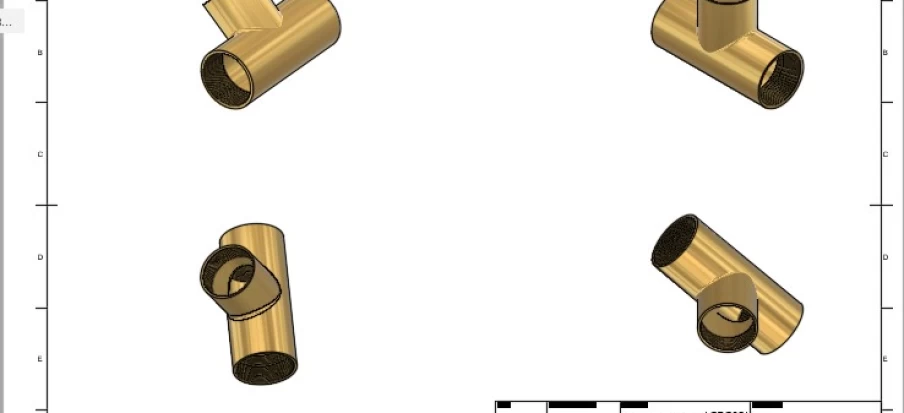 T-socket drawing | Autodesk Community Gallery