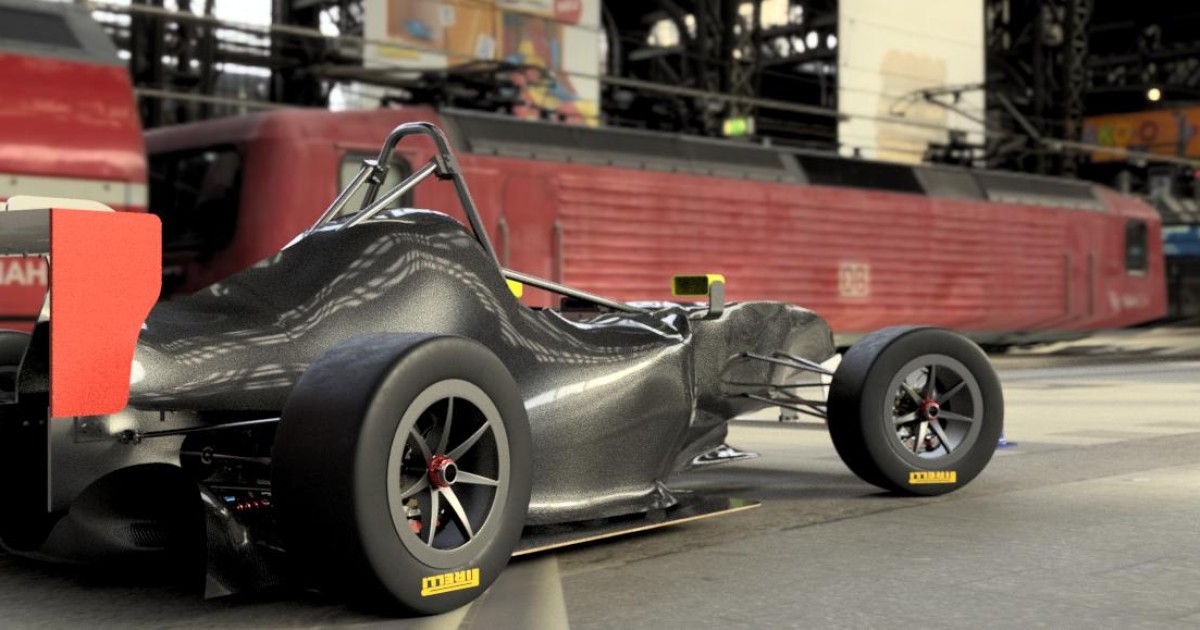 LUDA Automotive Single Seater AWD Concept (2017) from another angle ...