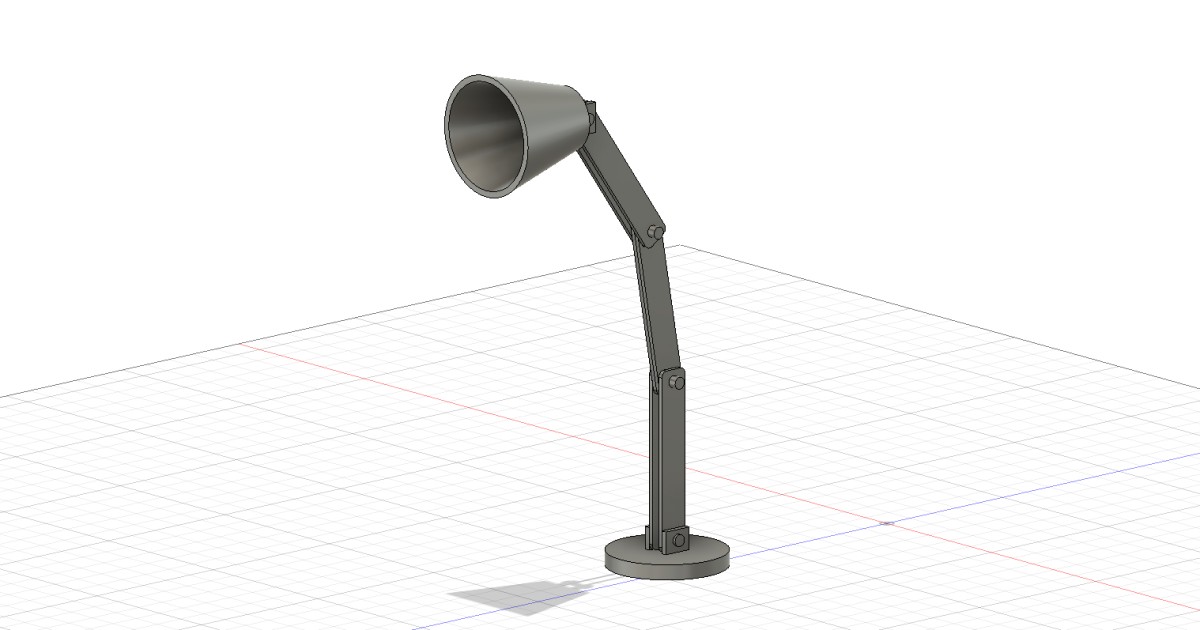 Basic Lamp Assembly | Autodesk Community Gallery