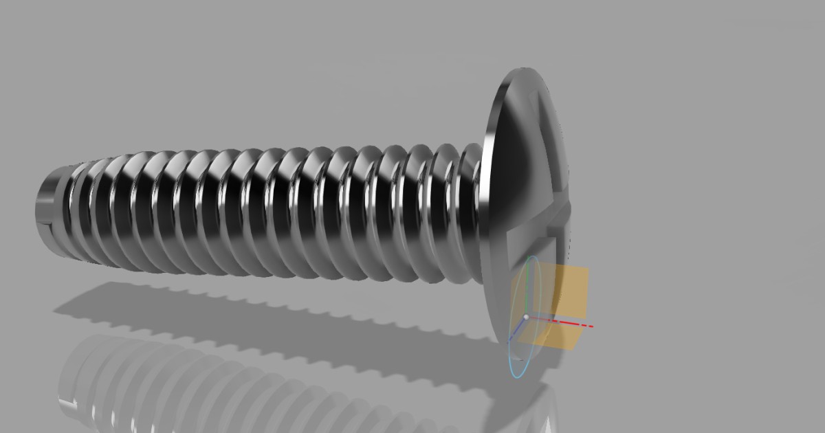 Accurate Parametric Threaded Screw (Bolt) in Fusion 360 | Autodesk ...