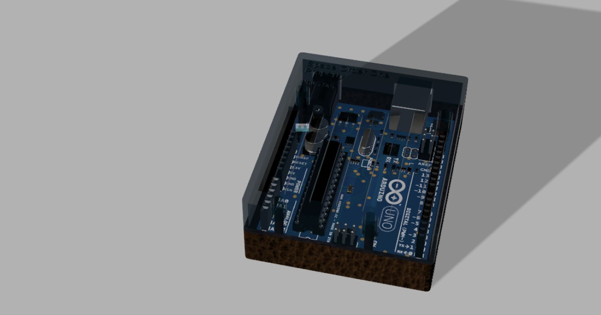 Arduino Uno Case Autodesk Community Gallery