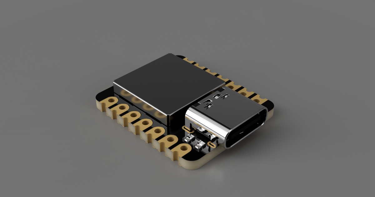 Seeeduino Xiao Micro Controller Rendering Autodesk Community Gallery 