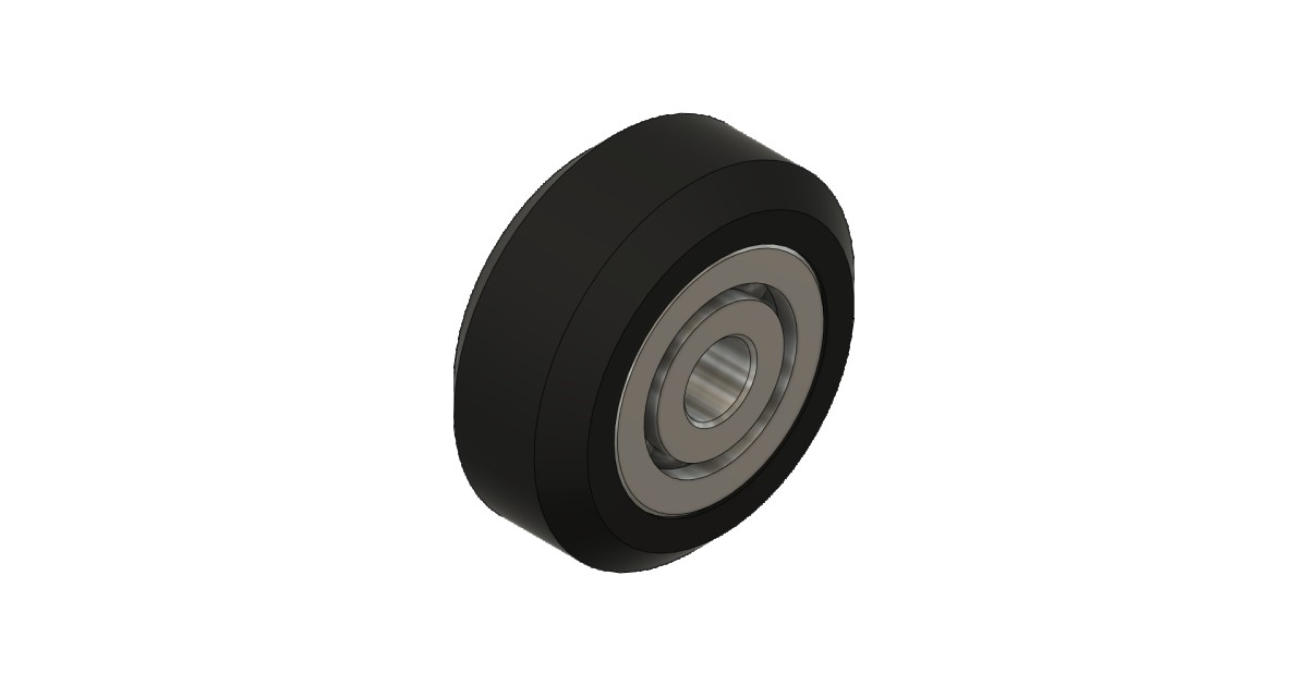 POM WHEEL For CNC Guide Rails | Autodesk Community Gallery