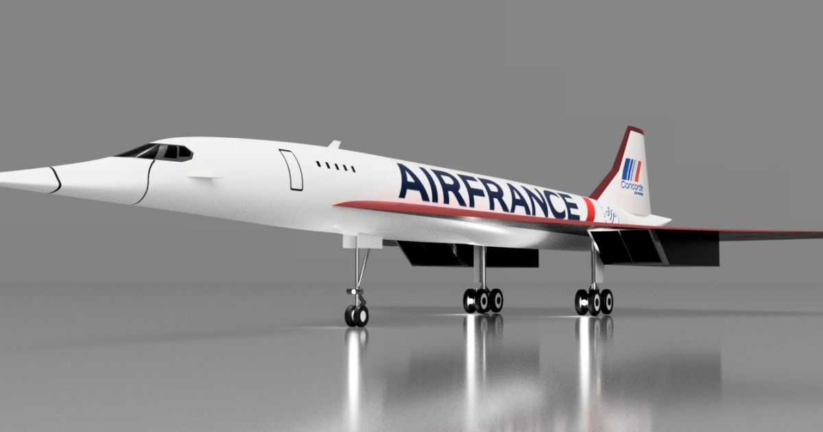Concorde Aircraft | Autodesk Community Gallery
