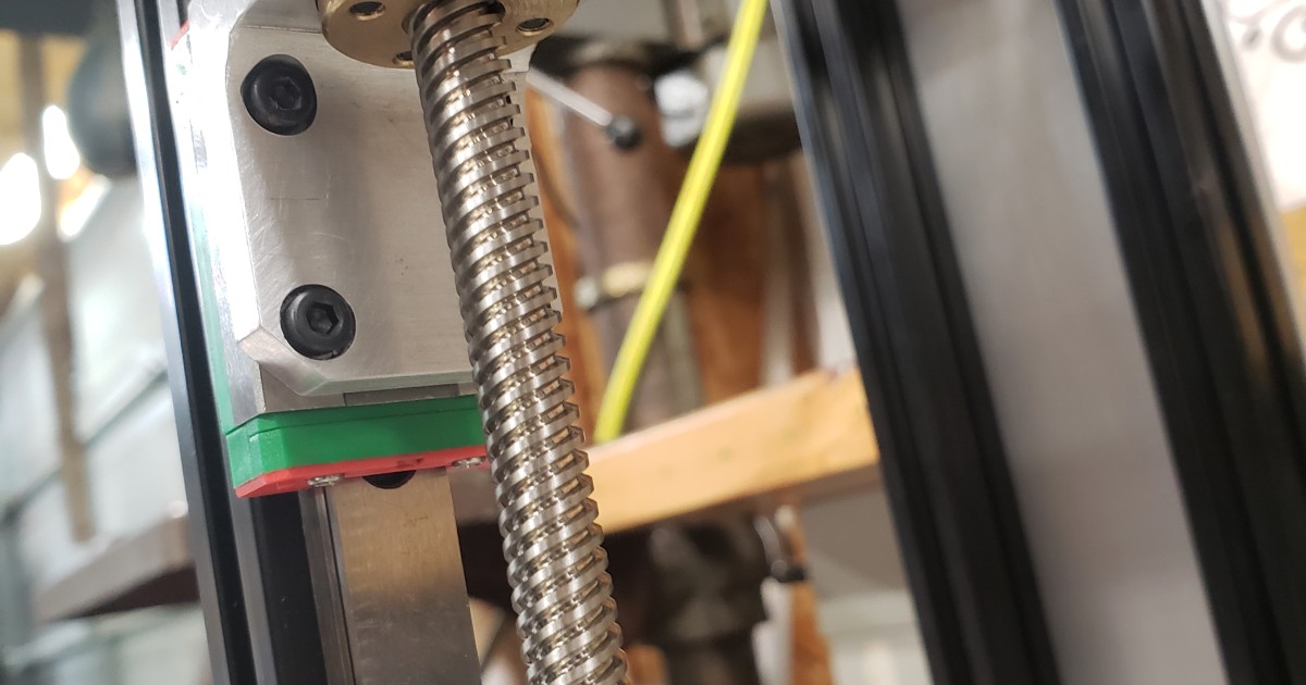 SolidCore CoreXY 3D Printer Z-Axis MGN12 Linear Rail lead screw Bracket ...