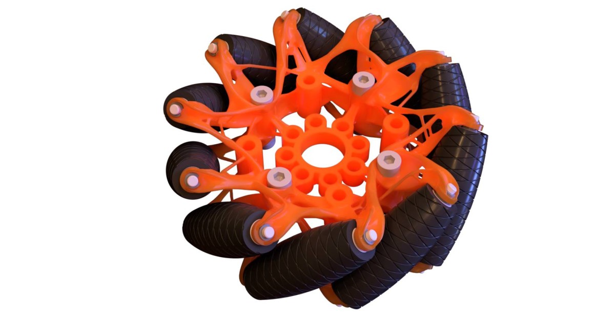 Generative design applied to omni wheels | Autodesk Community Gallery