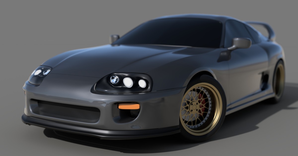 Toyota supra | Autodesk Community Gallery