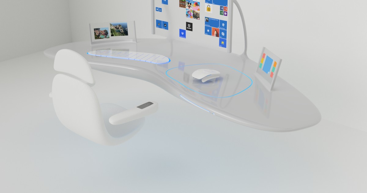 Concept Office Workstation | Autodesk Community Gallery