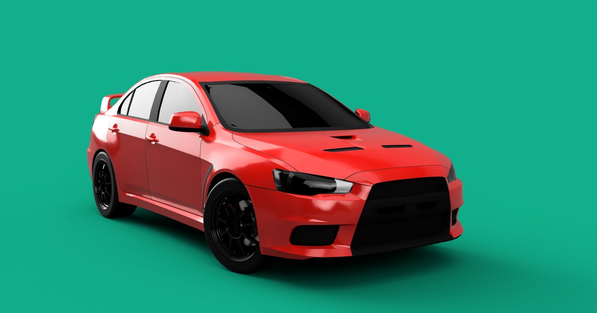 Mitsubishi Lanser X | Autodesk Community Gallery