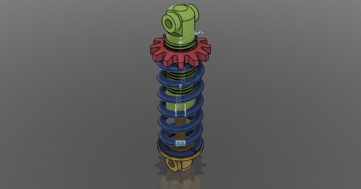 SHOCK ABSORBER | Autodesk Community Gallery