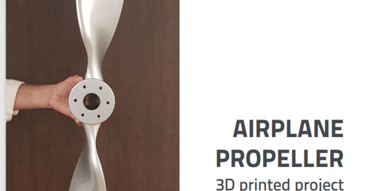 3D printed propeller as ceiling lamp tutorial | Autodesk Community Gallery
