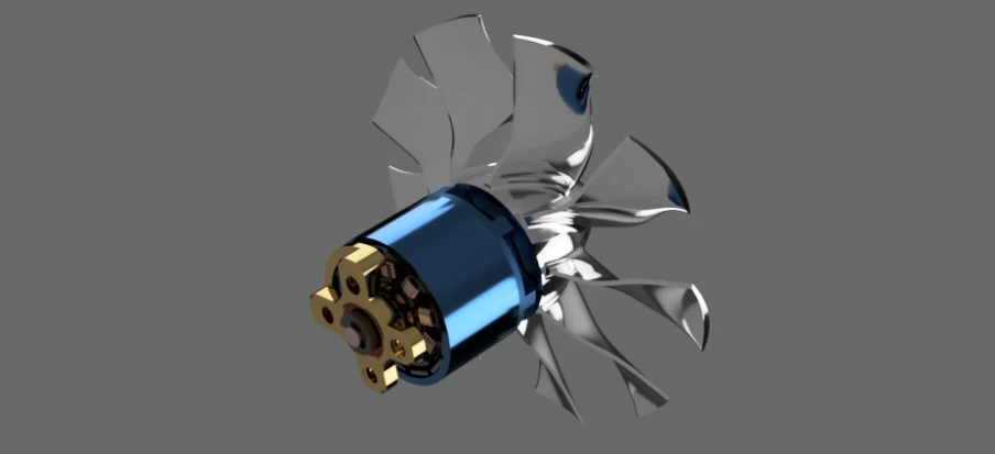Mini EDF Motor (42mm) | Autodesk Community Gallery