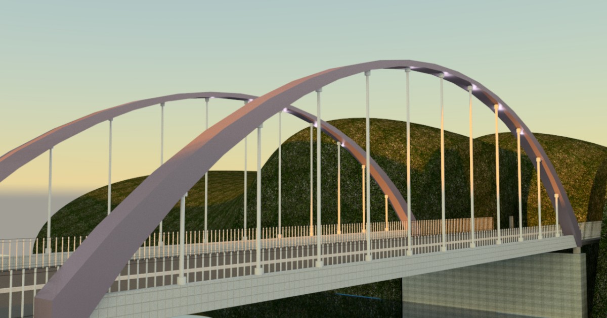 bridge design in autocad | Autodesk Community Gallery