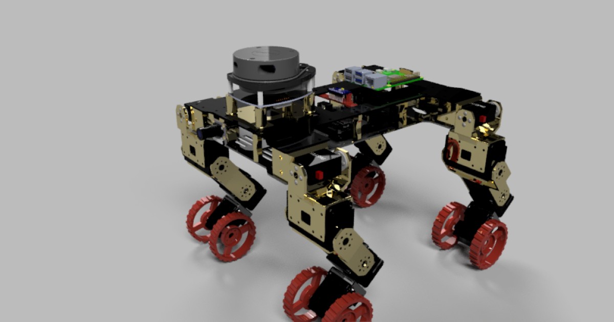 Quadruped Robot | Autodesk Community Gallery