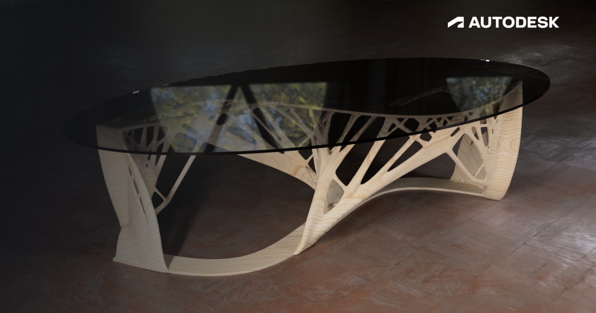 Table Generative Design Fusion 360 Autodesk Autodesk Community Gallery