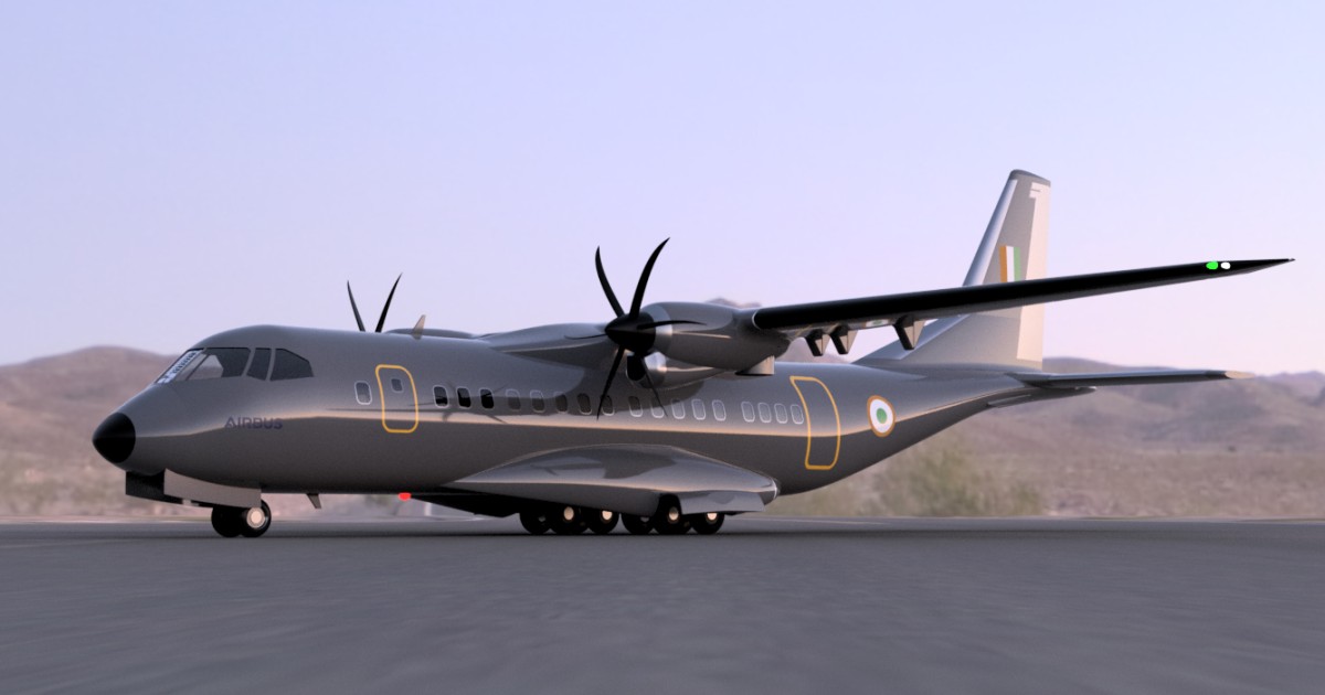 Airbus C-295 Aircraft | Autodesk Community Gallery