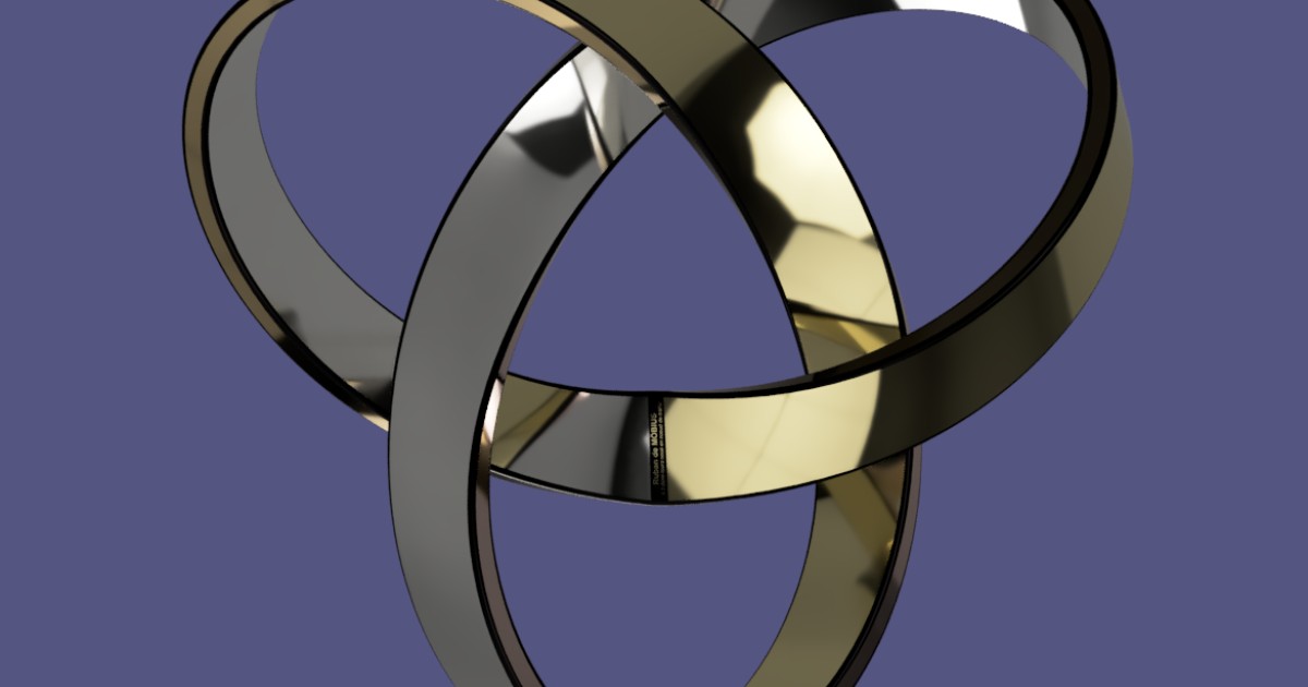 Möbius strip-Trefoil knot | Autodesk Community Gallery