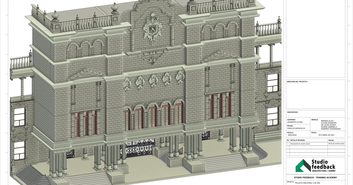 Palacio Nacional de la Cultura Guatemala - BIM As-built | Autodesk ...