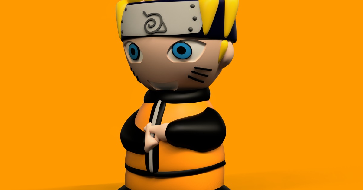 NARUTO_CHARACTER_NARUTO SHIPPUDEN_3D MODEL | Autodesk Community Gallery