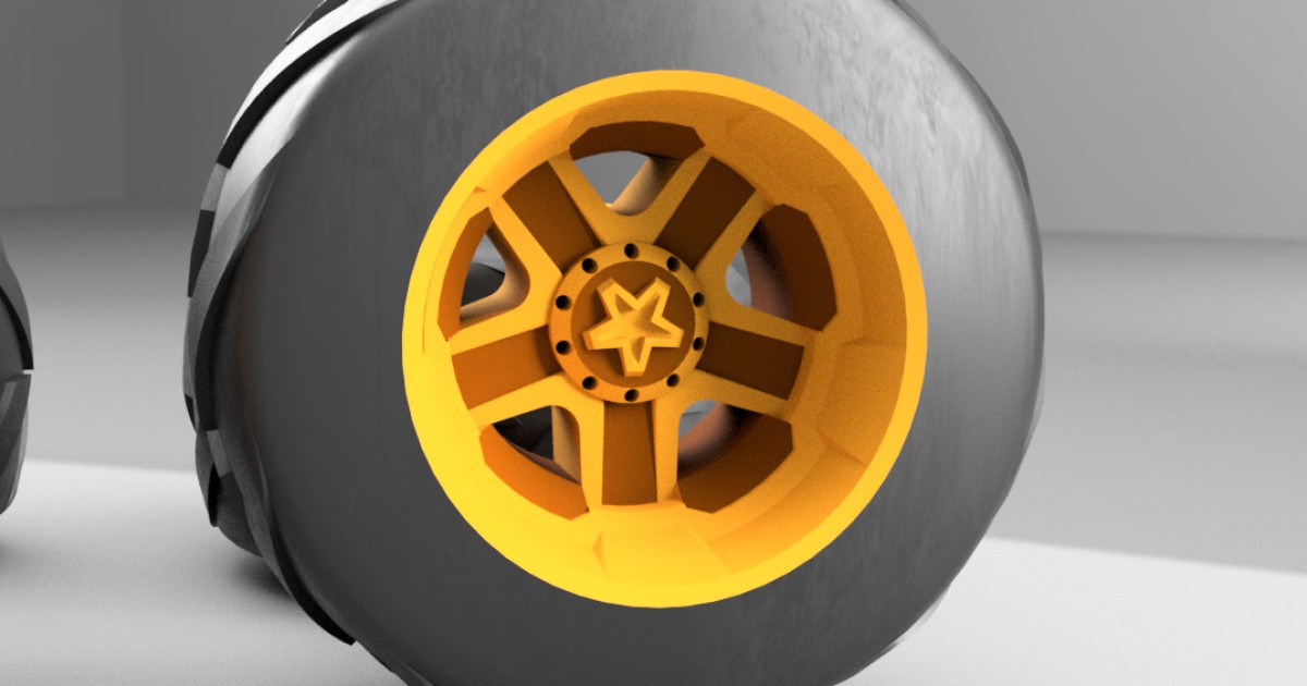 monster wheel 01 | Autodesk Community Gallery