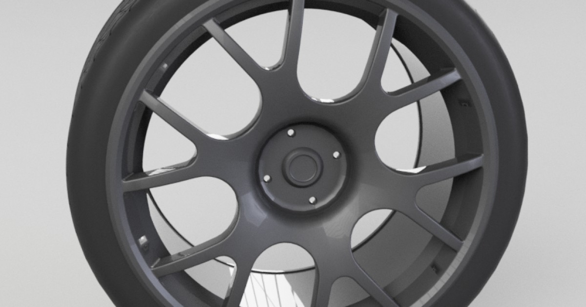 Sedan wheel 1 | Autodesk Community Gallery