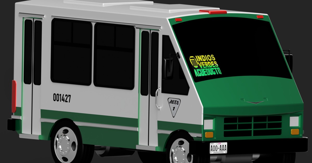 PESERO CDMX_MICROBUS | Autodesk Community Gallery