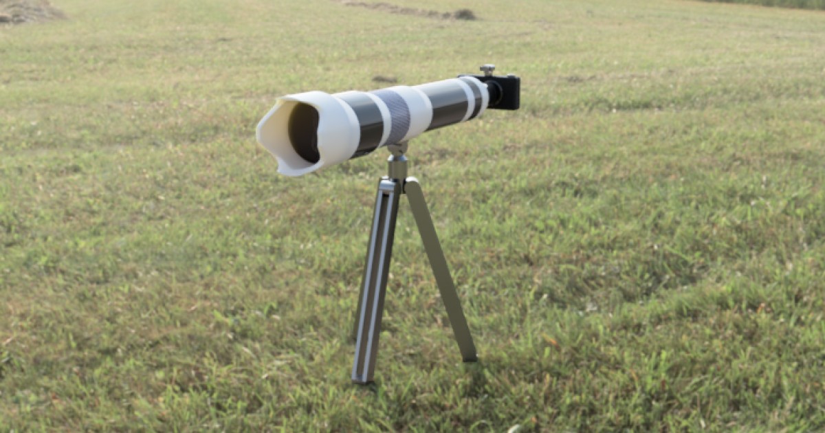 Camera with Large High-Zoom Lens | Autodesk Community Gallery