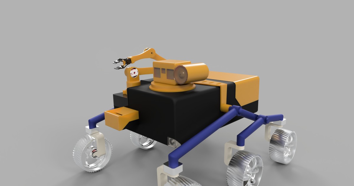 Micro rover design for Martian caves for Martian rover design challenge ...