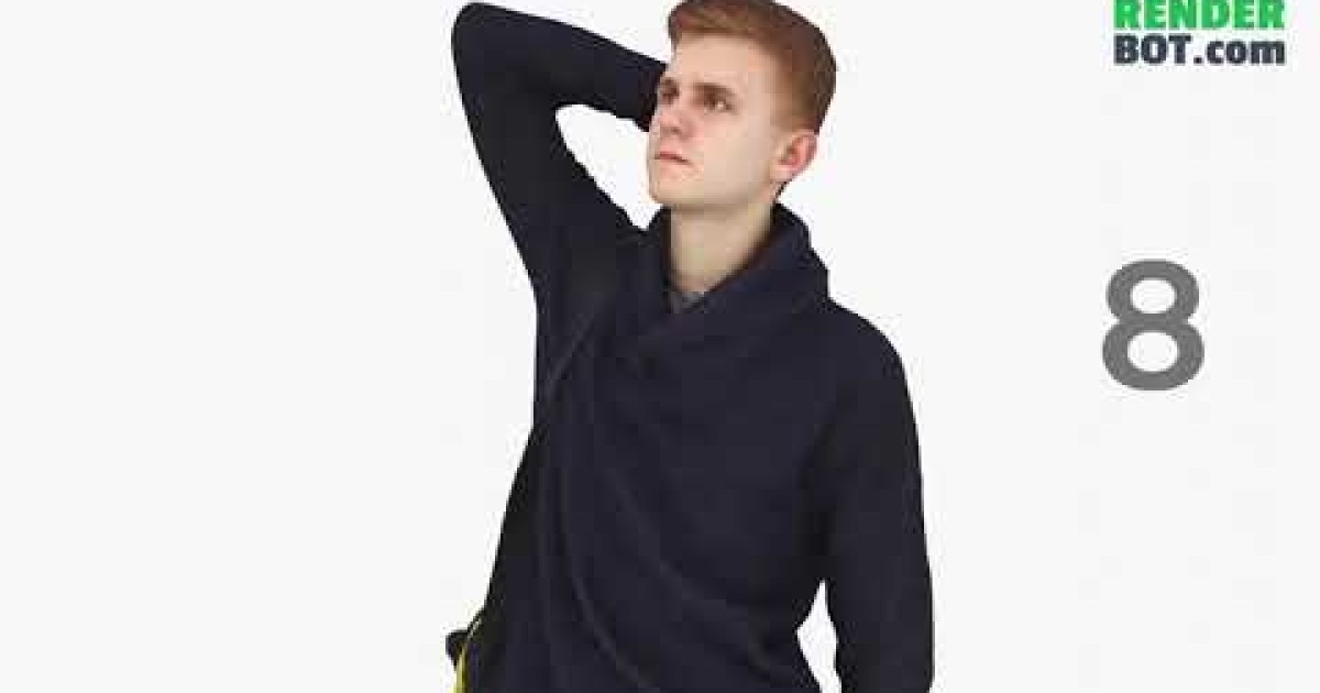 3D Scanned Man - Free 3d model by Renderbot - Video gallery | Autodesk ...