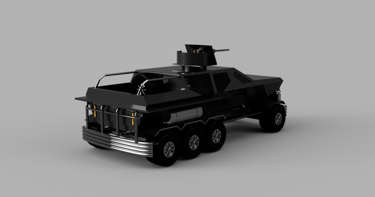 Armoured Car | Autodesk Community Gallery