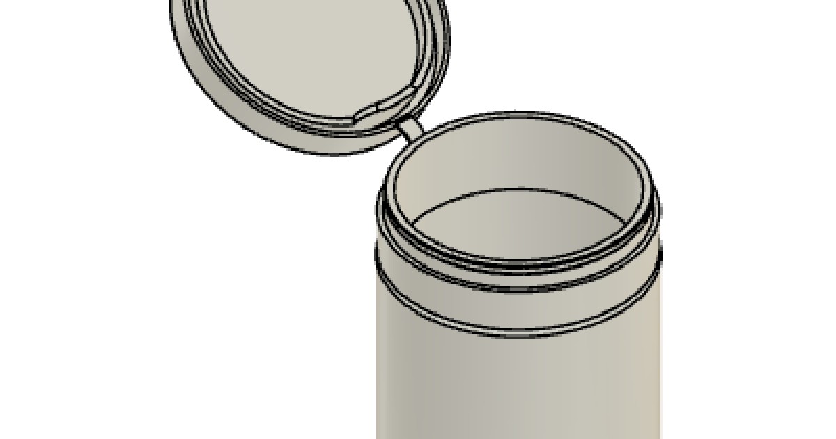 Chewing Gum Pot | Autodesk Community Gallery