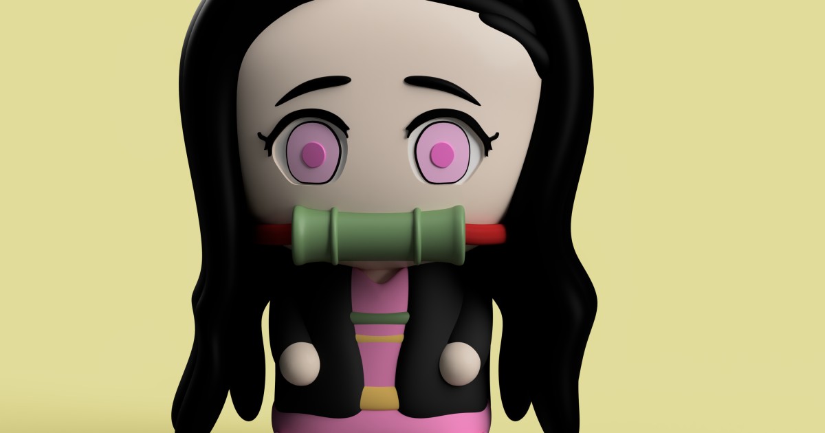 NEZUKO KAMADO_ DEMON SLAYER_ KIMETSU NO YAIBA | Autodesk Community Gallery