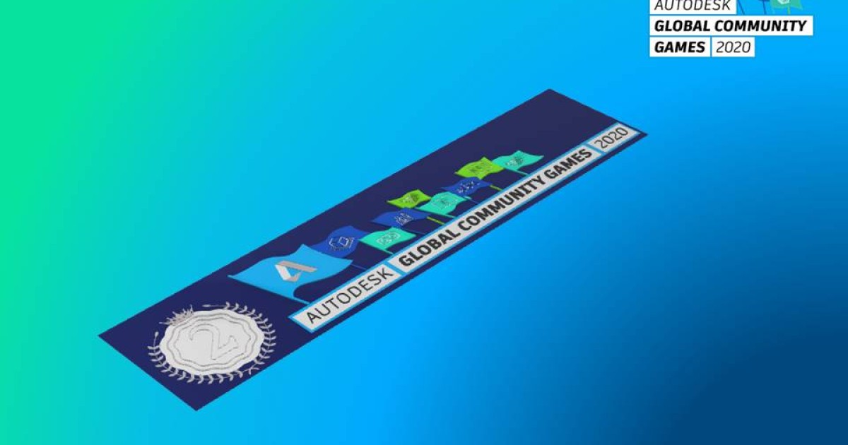 Autodesk Global Community Games 2020 Autocad Products Badge Autodesk Community Gallery