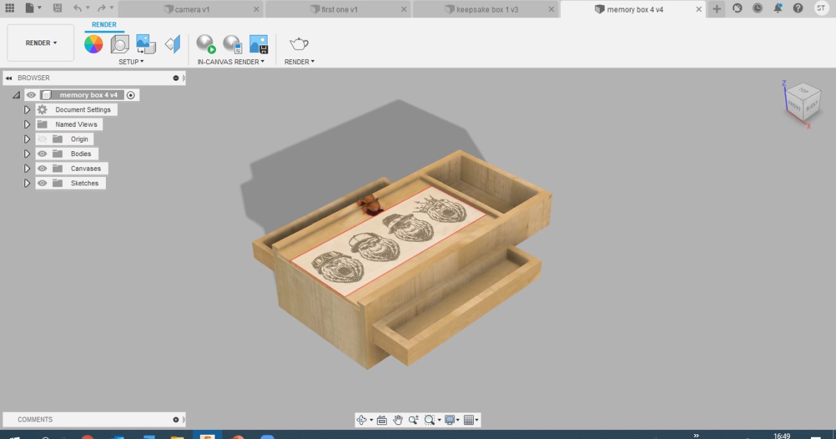 keepsake box | Autodesk Community Gallery