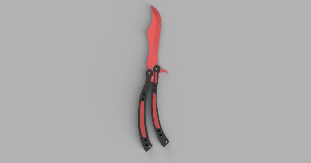 Butterfly Knife | Autodesk Community Gallery