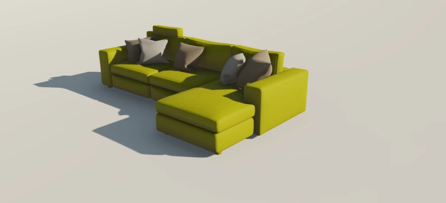 3d couch designed on 3ds Max | Autodesk Community Gallery