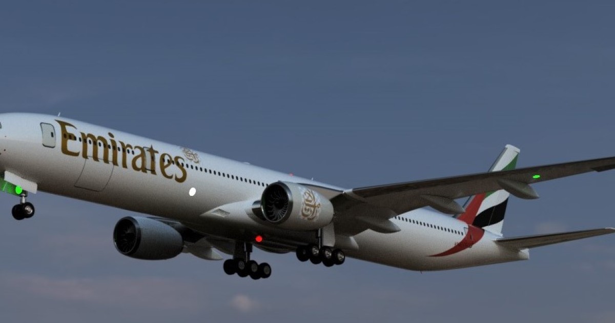 Boeing 777 -300 Er Emirates and Air India Livery | Autodesk Community ...