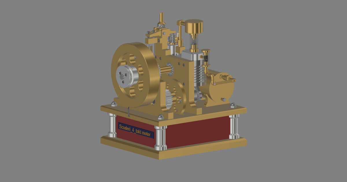 Scuderi_$troke_Engine | Autodesk Community Gallery