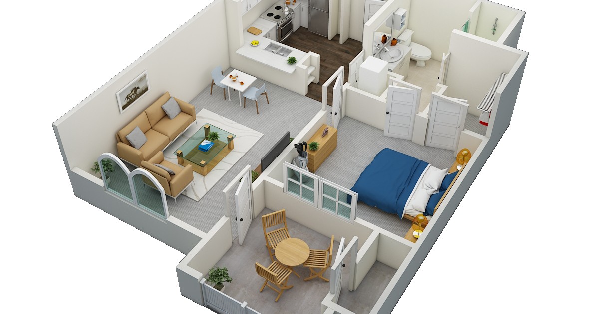 3D floor plan | Autodesk Community Gallery